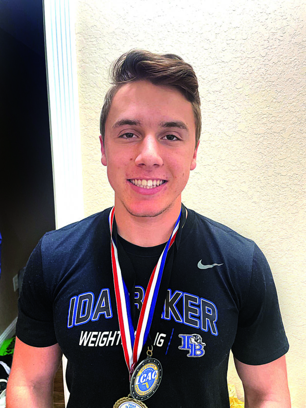 Ida Baker’s Buzzelli captures state weightlifting crown - Cape Coral Breeze
